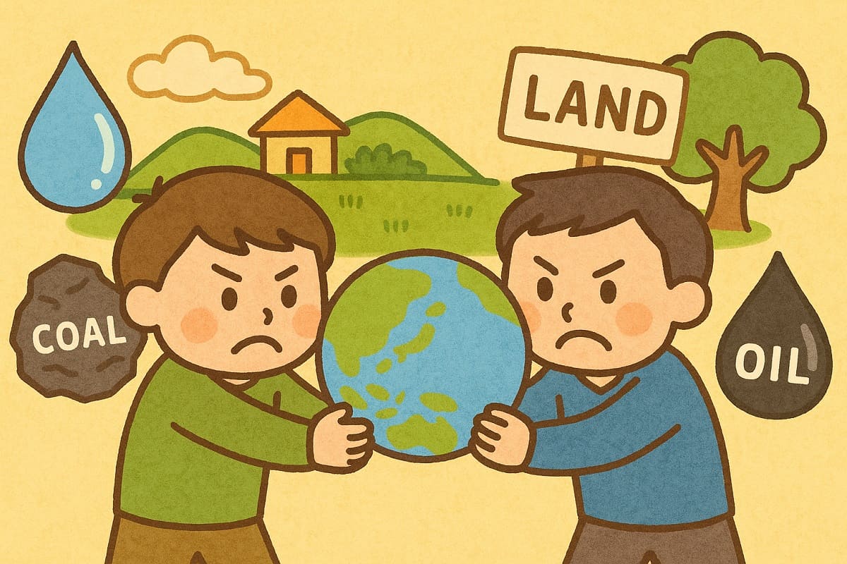 Why Do People Fight? The Struggle Over Limited Natural Resources ...